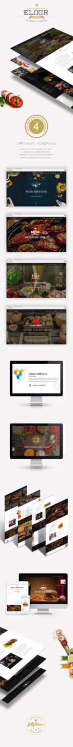 Elixir - Restaurant WordPress Theme – MasterBundles