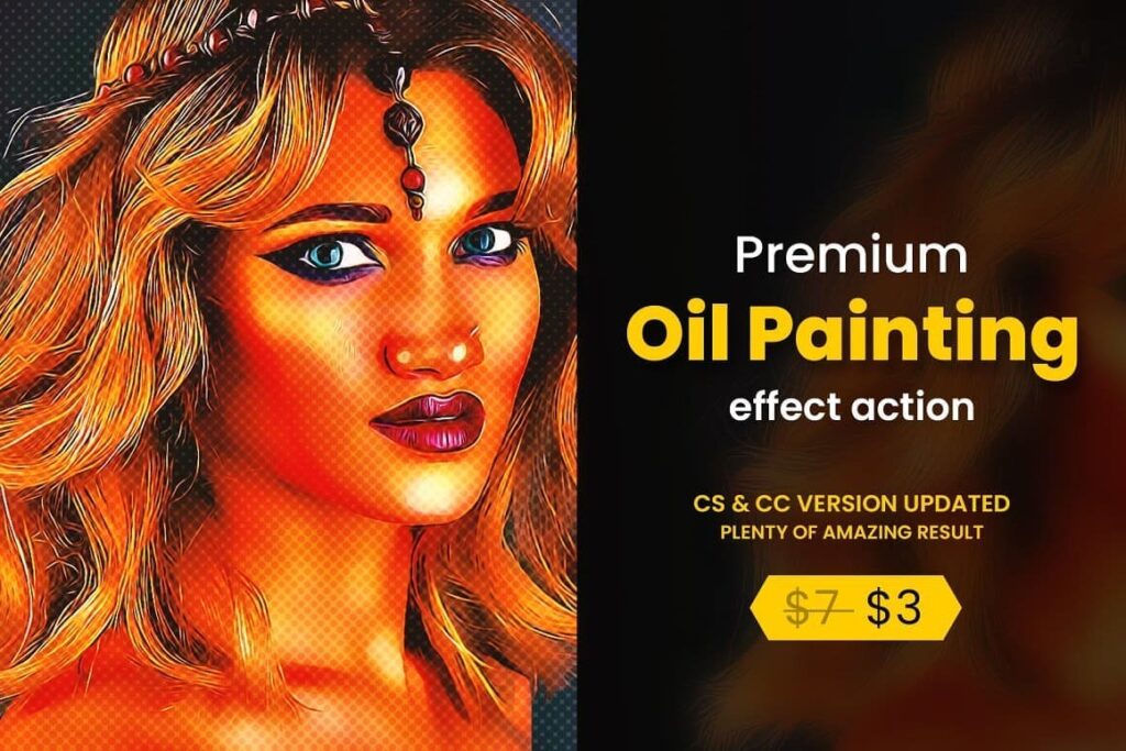 BUNDLE! 20 in 1 Oil Painting Effect – MasterBundles