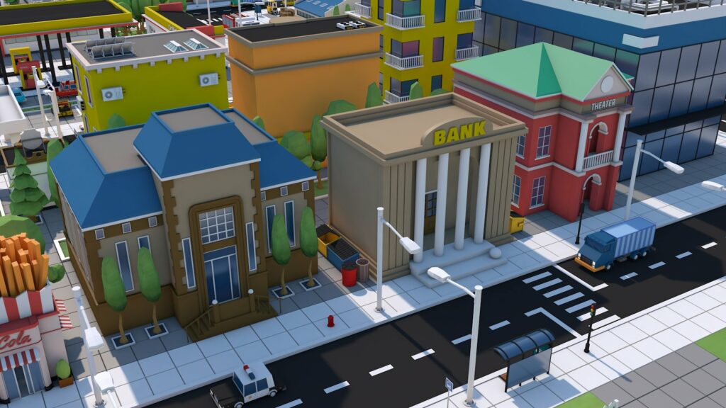 Low Poly City Town Pack – MasterBundles