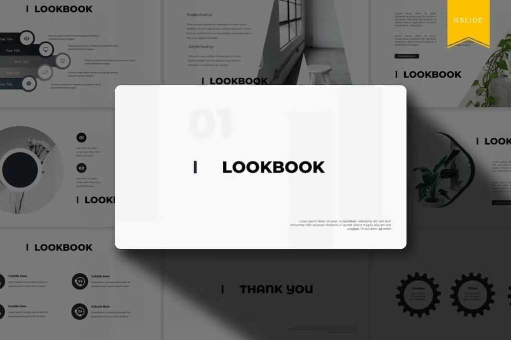Lookbook Google Slides Template – MasterBundles