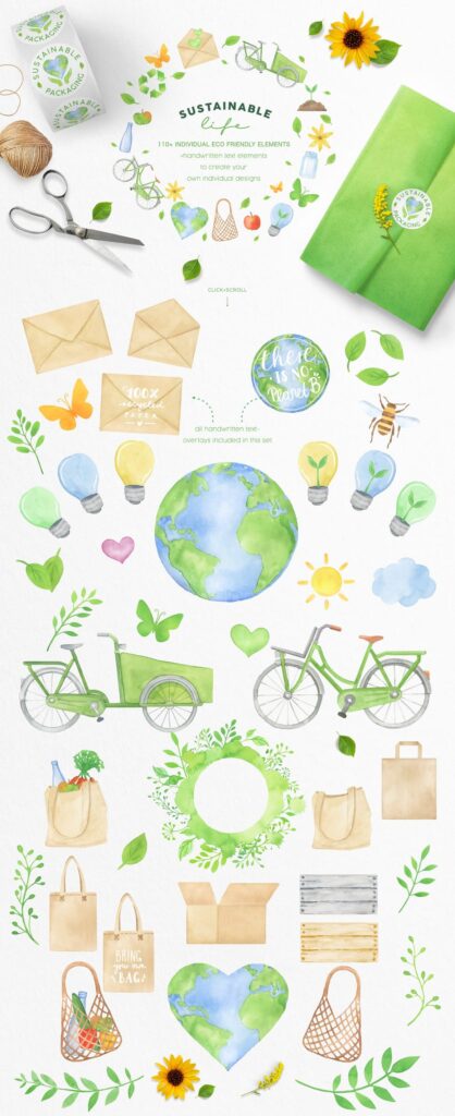 Sustainable Eco Lifestyle Collection – MasterBundles