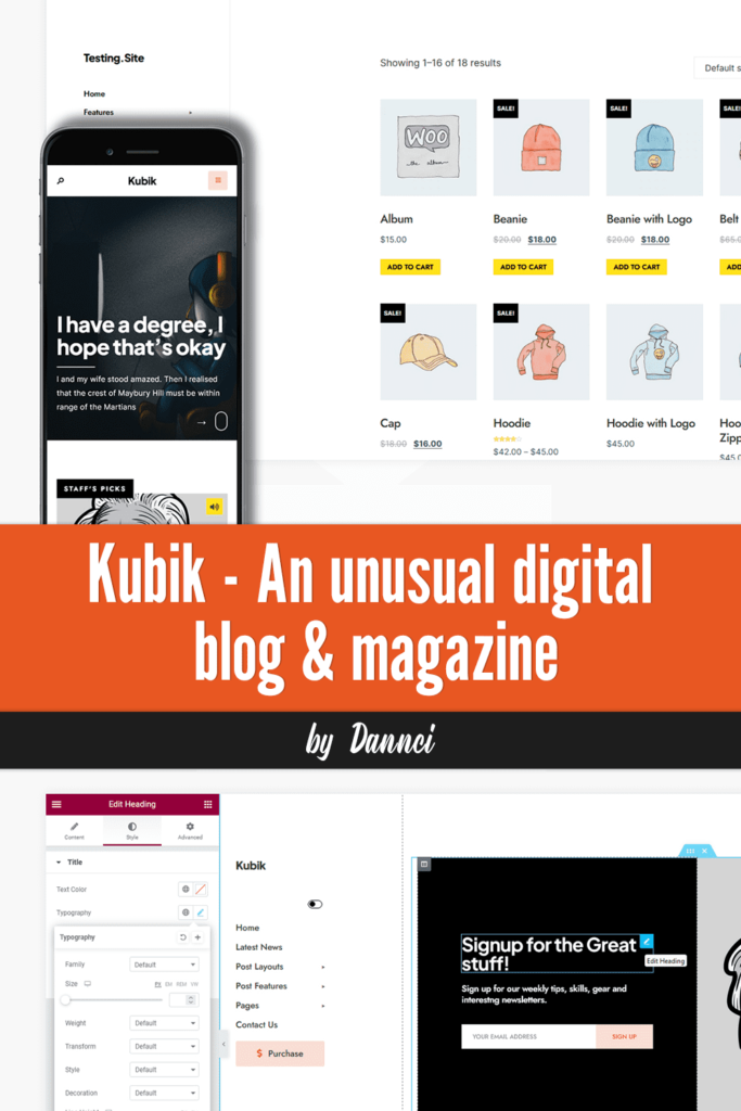 Kubik - An Unusual Digital Blog & Magazine – MasterBundles