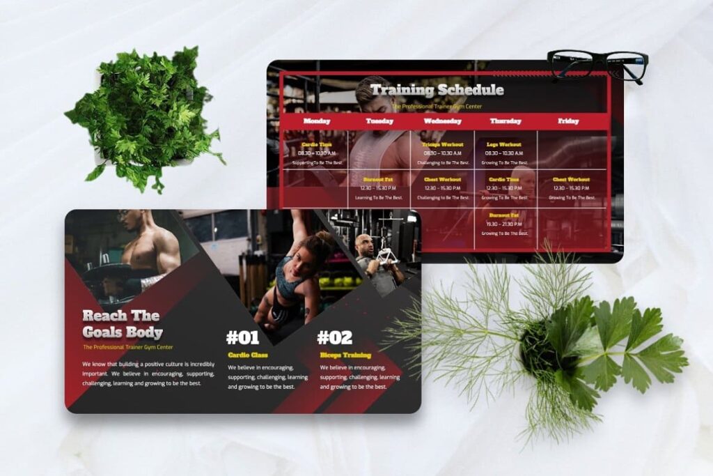 Harlot - Gym Muscle Powerpoint – MasterBundles