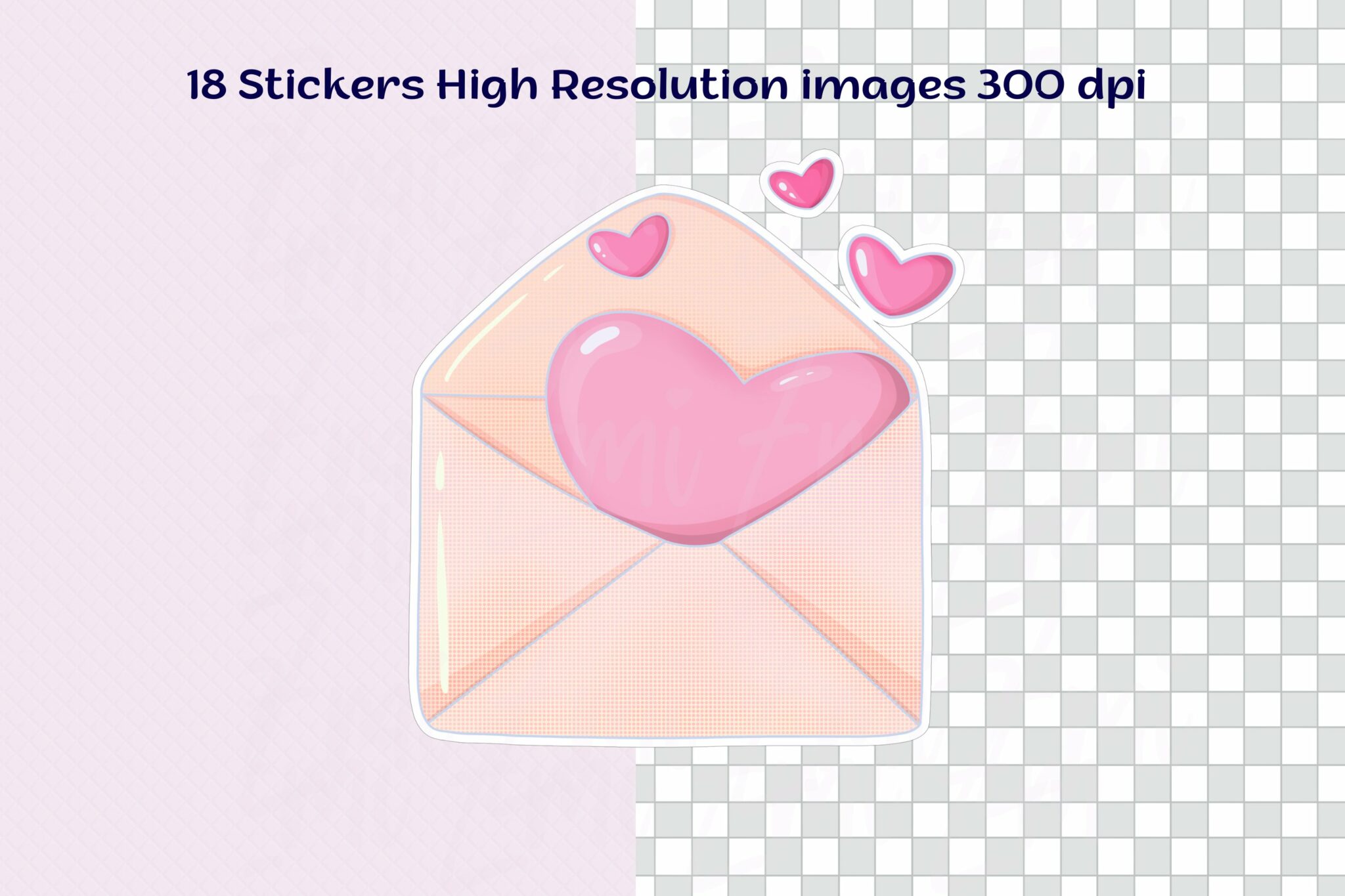 Valentines PNG Digital Stickers Pack And GoodNotes File – MasterBundles