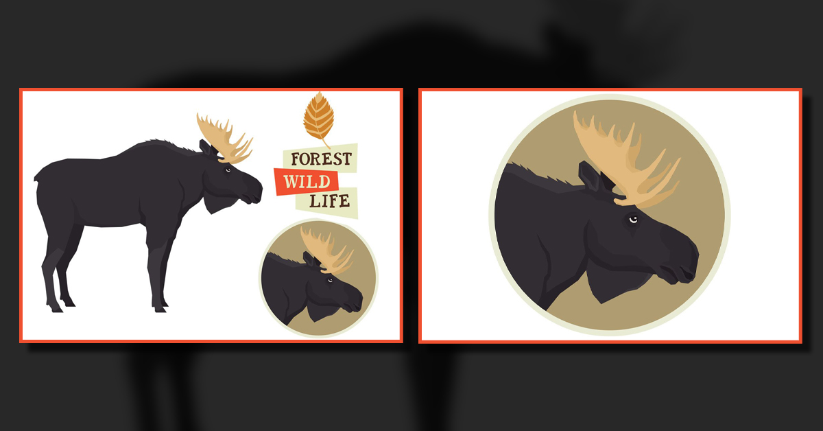Moose Forest Wildlife Set Nenilkime Nenilkime – MasterBundles