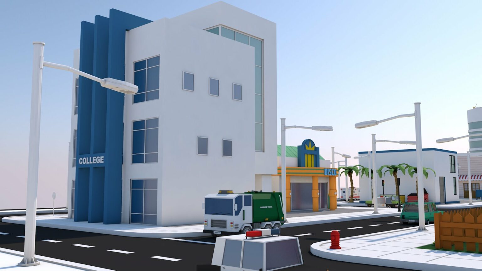 Low Poly City Town Pack – MasterBundles