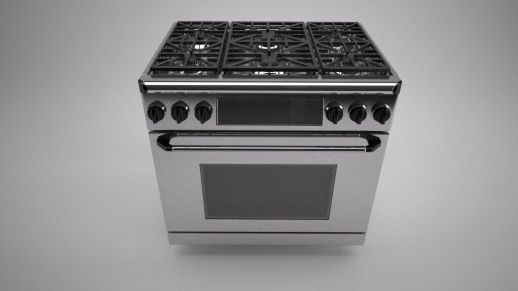 36 Inch Gas Range Cooker – MasterBundles
