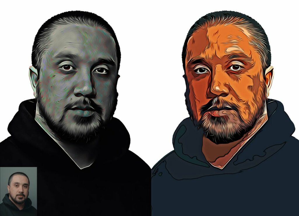 Posterize Effect Photoshop Action – MasterBundles