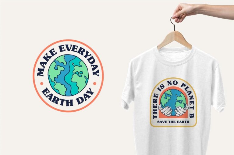 Save Our Earth Badges – MasterBundles