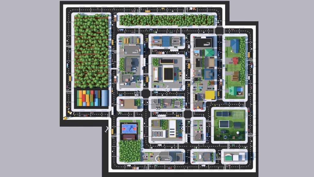 Low Poly City Town Pack – MasterBundles