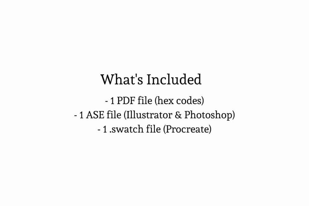 Color Palette Procreate Illustrator – MasterBundles
