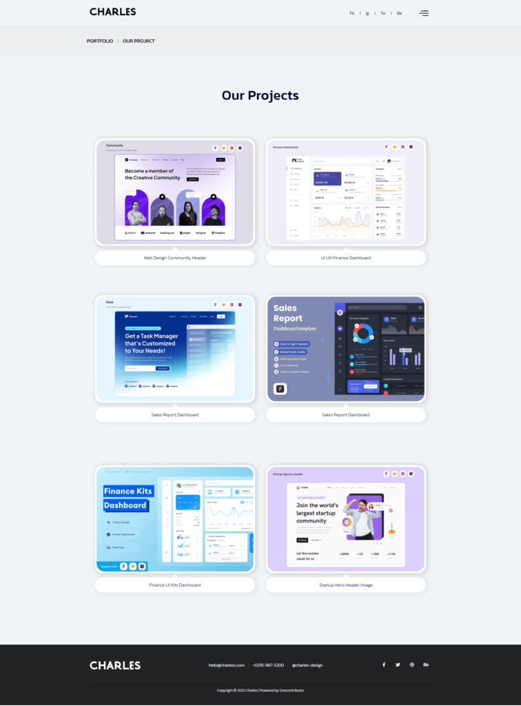 Charles - CV Resume Elementor Template Kit – MasterBundles