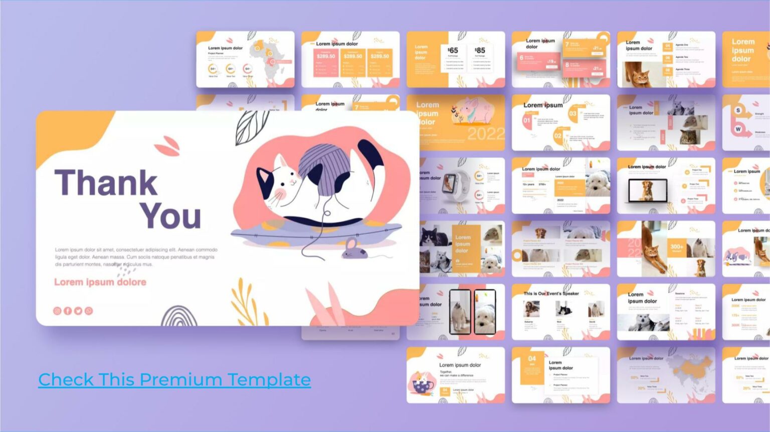 Free Cute Aesthetic Powerpoint Template – MasterBundles