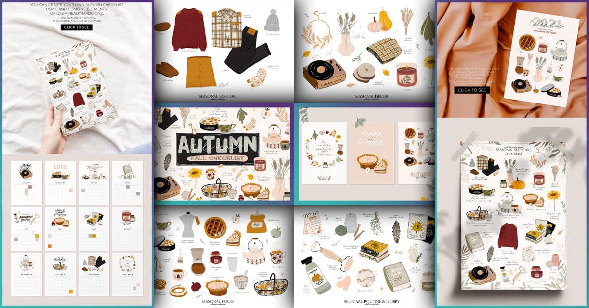 Autumn Self-Care Checklist – MasterBundles