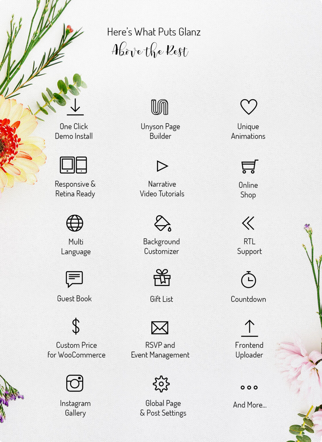 Glanz - Wedding Theme – MasterBundles