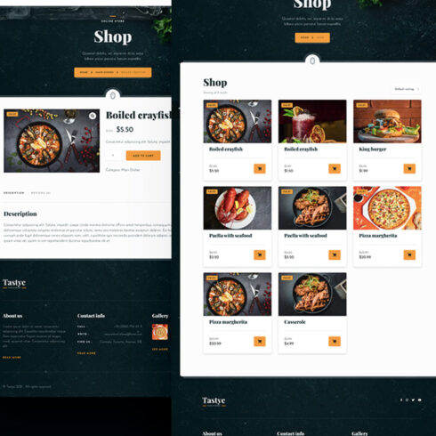 Tastyc - Restaurant WordPress Theme – MasterBundles