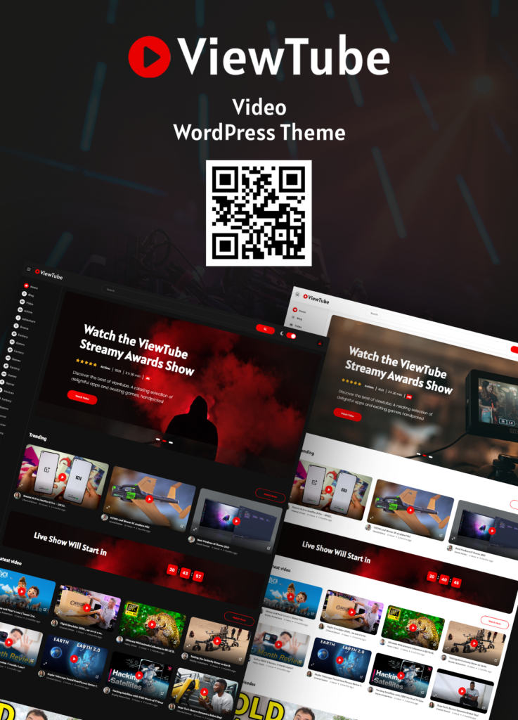 ViewTube Video Streaming WordPress Theme – MasterBundles
