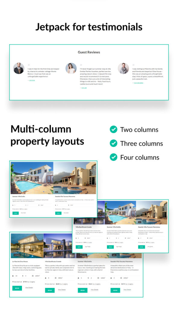 Vacation Rental WordPress Theme - Villagio – MasterBundles