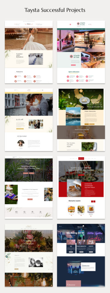 Taysta - Wedding Event Planning WordPress Theme – MasterBundles
