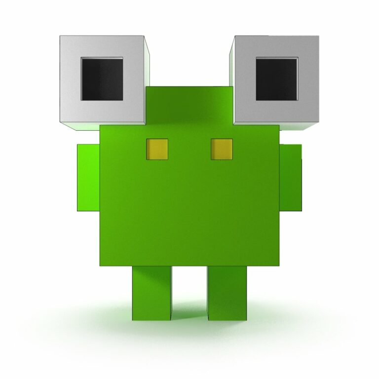 Voxel Frog – MasterBundles