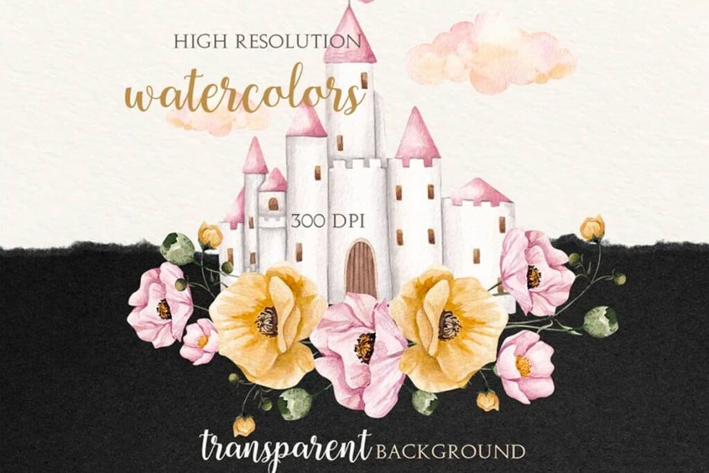 Watercolor Fairy Tale Clipart – MasterBundles