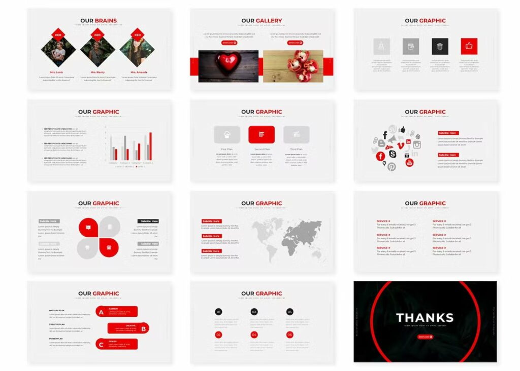 Roster | Google Slides Template – MasterBundles