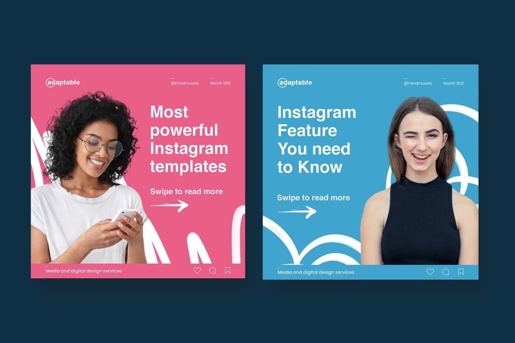 Adaptable- Social Media Pack – MasterBundles