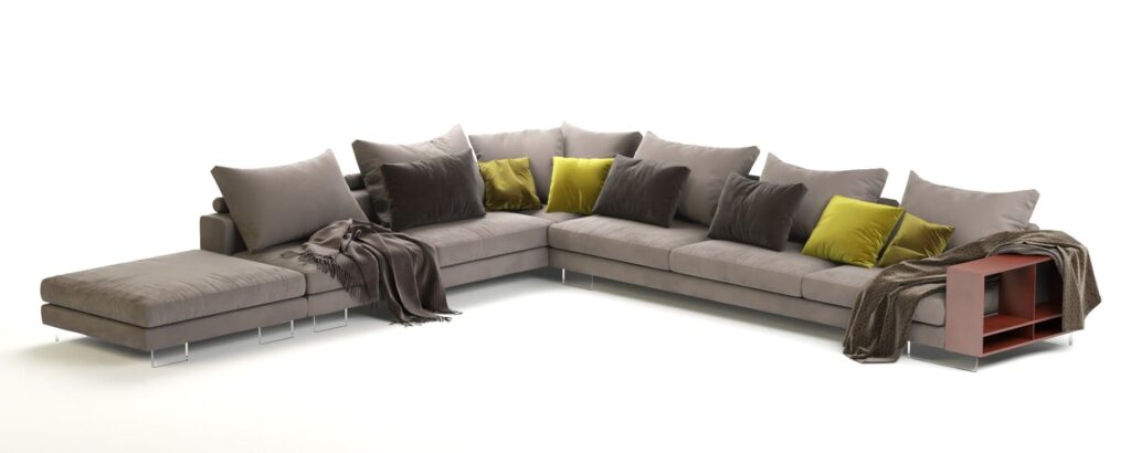 Flexform Lightpiece Modular Sofa – MasterBundles