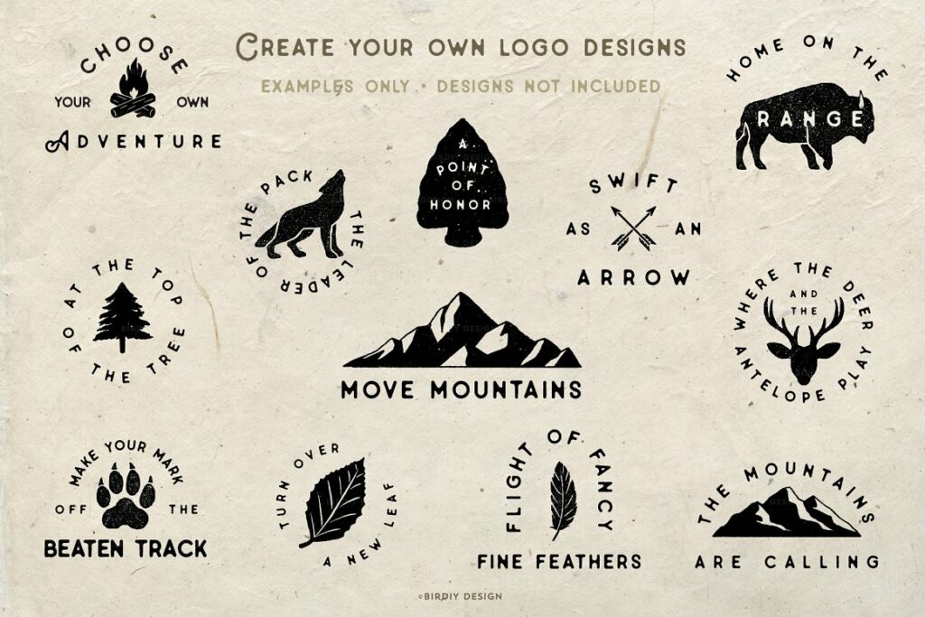 Rustic Nature Icons & Illustrations – MasterBundles