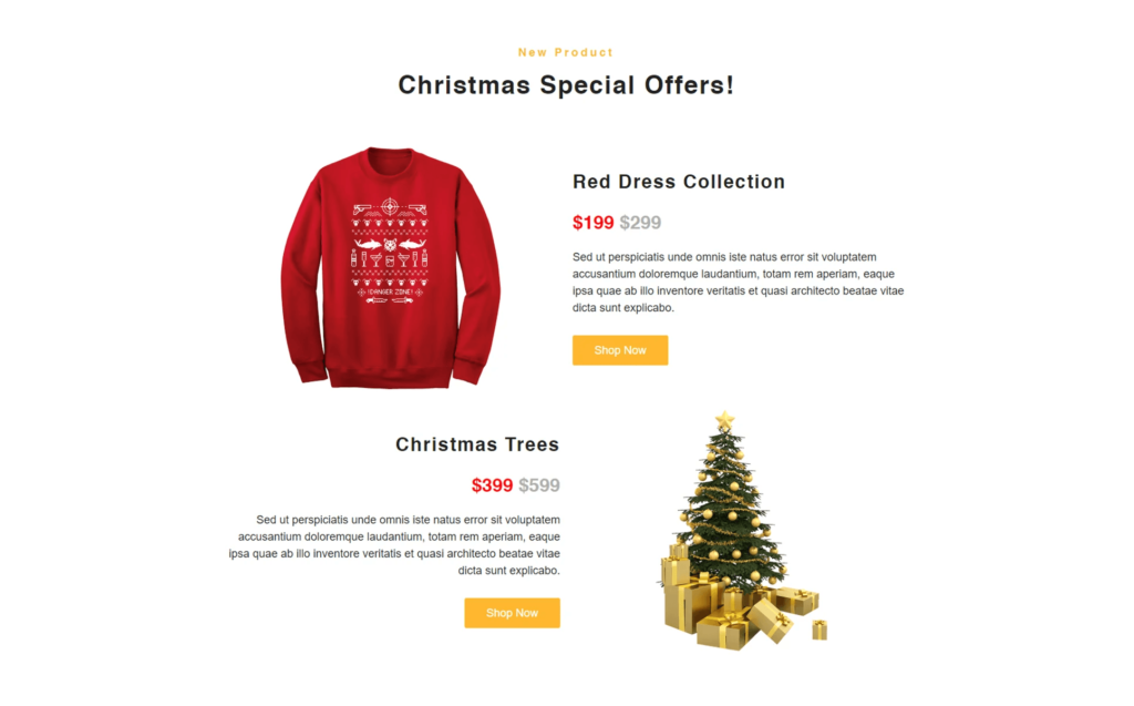 Christmas Shop Elementor WooCommerce Theme – MasterBundles