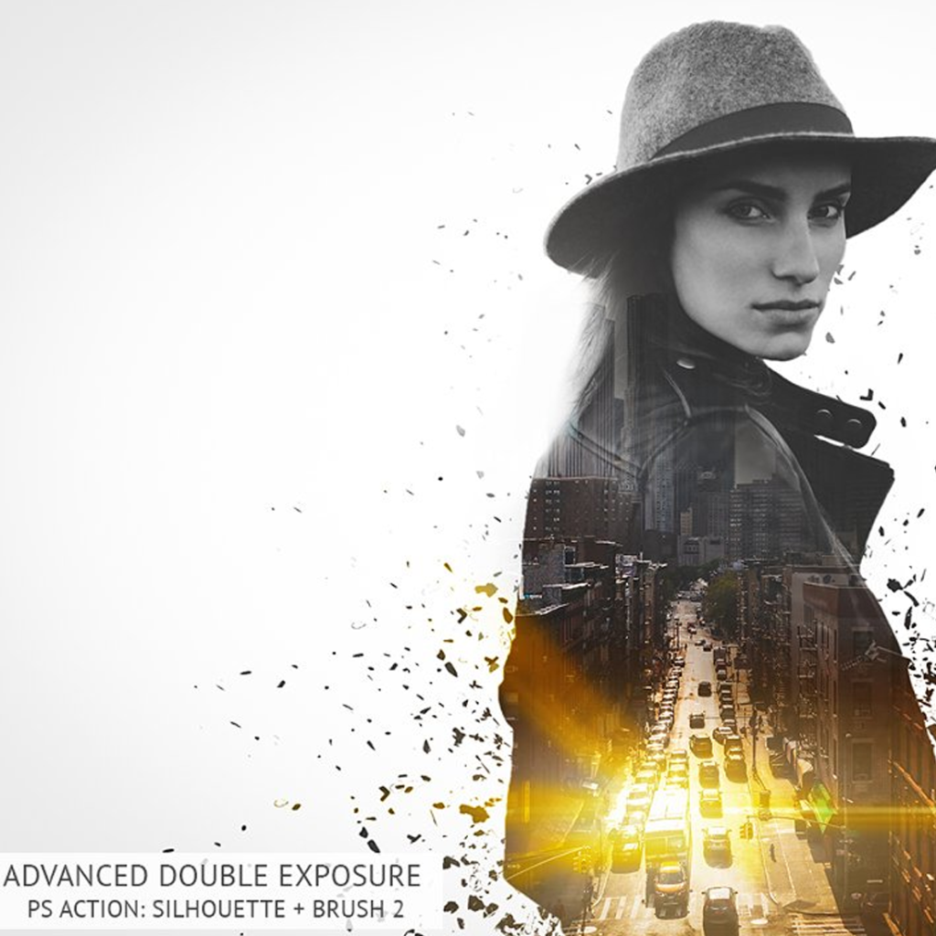 Advanced Double Exposure Ps Action – MasterBundles