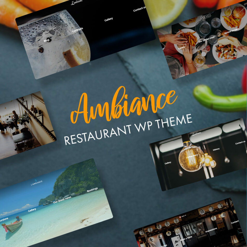 Ambiance - Restaurant WordPress Theme – MasterBundles