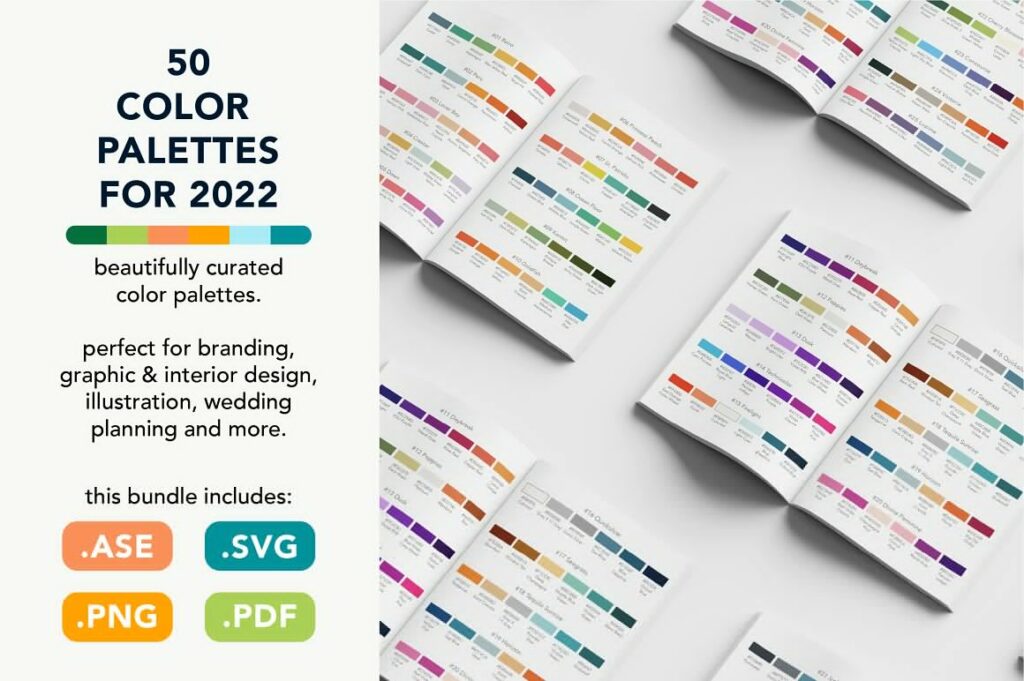 50 Color Palettes – MasterBundles