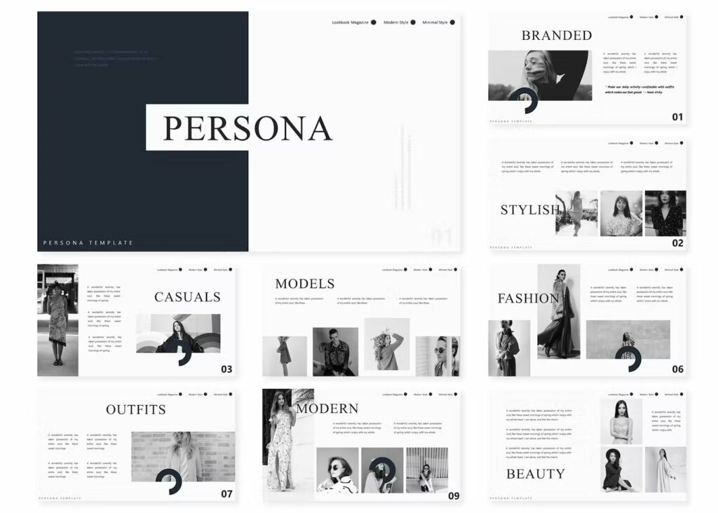 Persona Powerpoint Template – MasterBundles