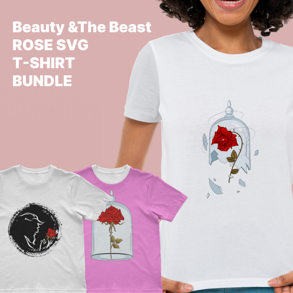Belle Rose SVG T-shirt Designs – MasterBundles