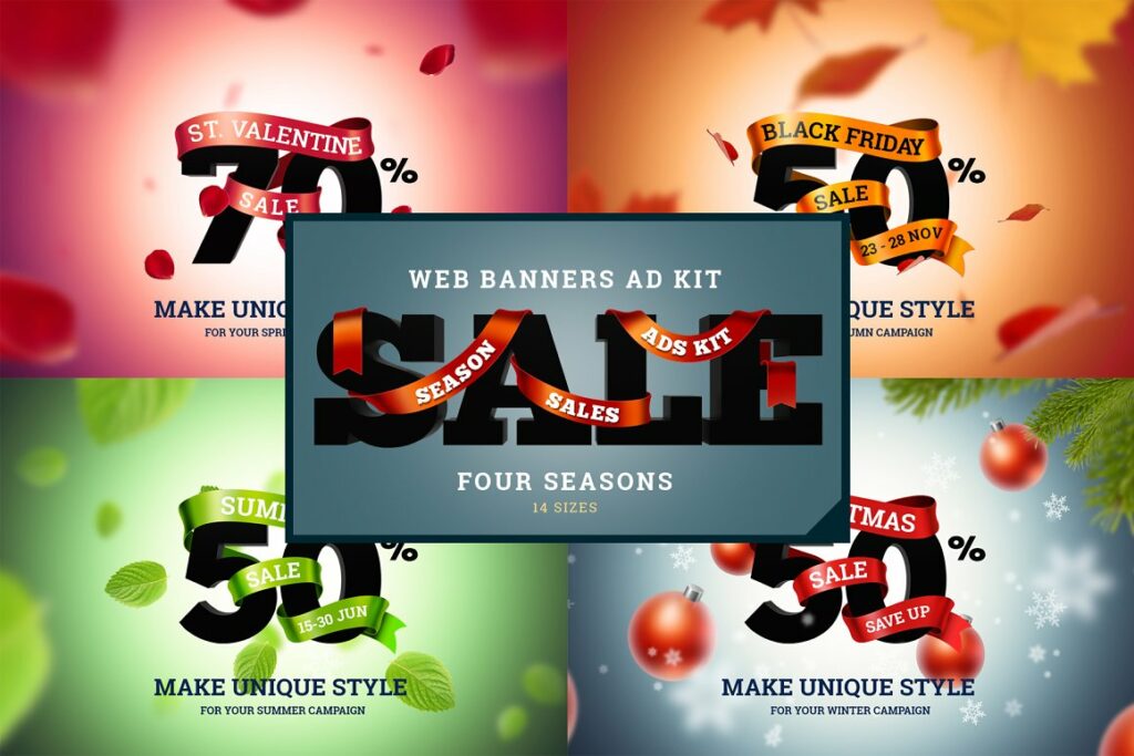 Season Sales Ads Kit – MasterBundles