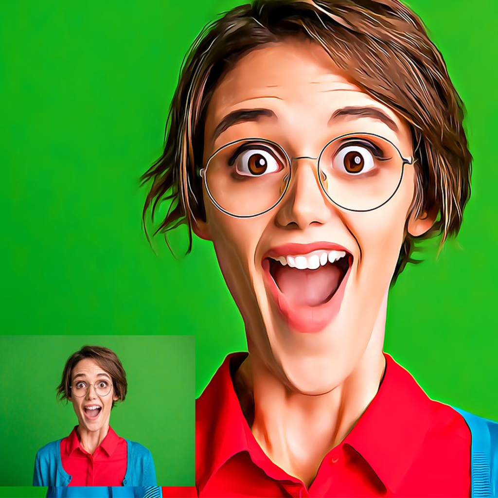 Cartoon Face Photoshop Effect – MasterBundles
