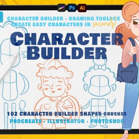 Character Builder - Drawing Toolkit – MasterBundles
