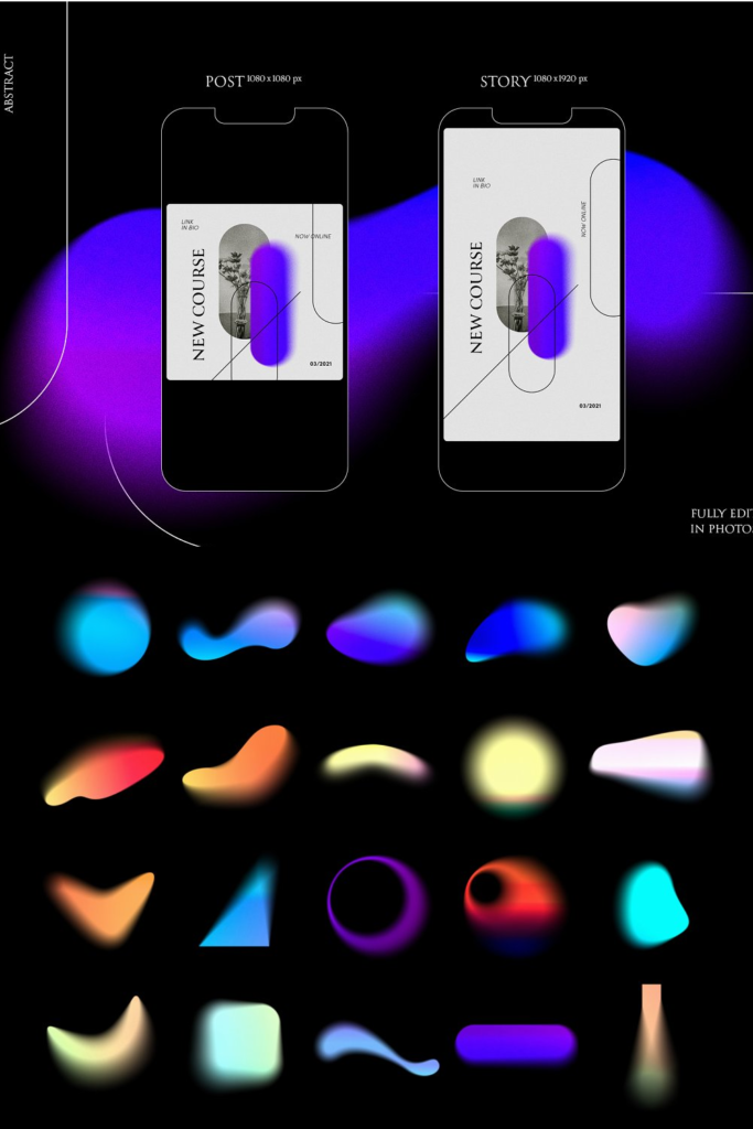 Chroma Grainy Instagram Template – MasterBundles