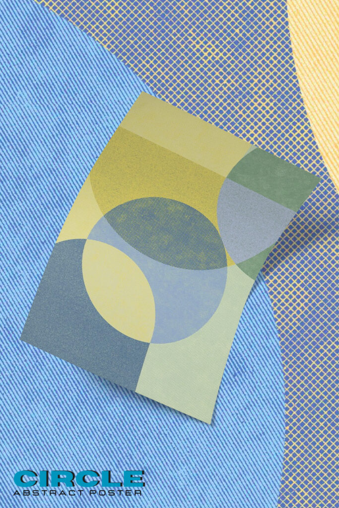 Circle Abstract Poster – MasterBundles