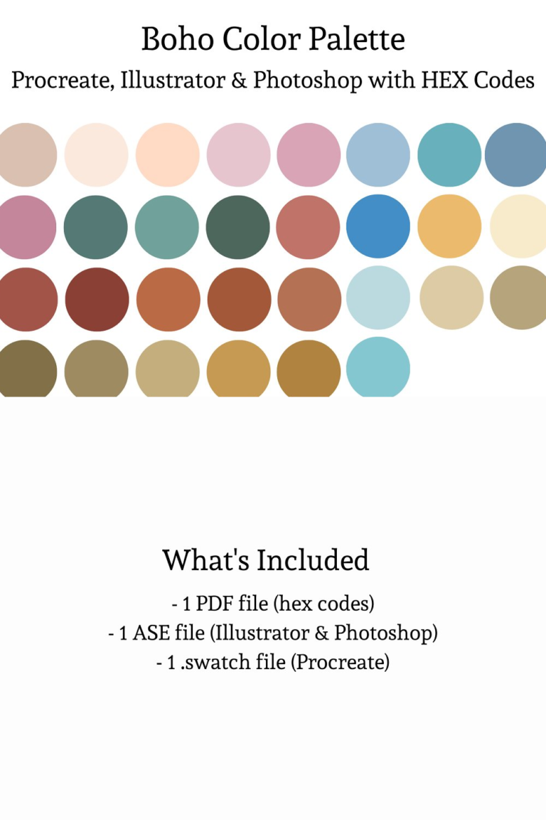 Color Palette Procreate Illustrator – MasterBundles Color Palette Procreate Illustrator – MasterBundles