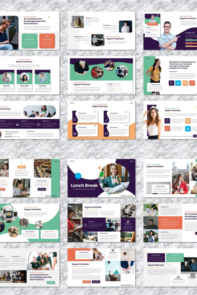 Course - University Googleslide – MasterBundles