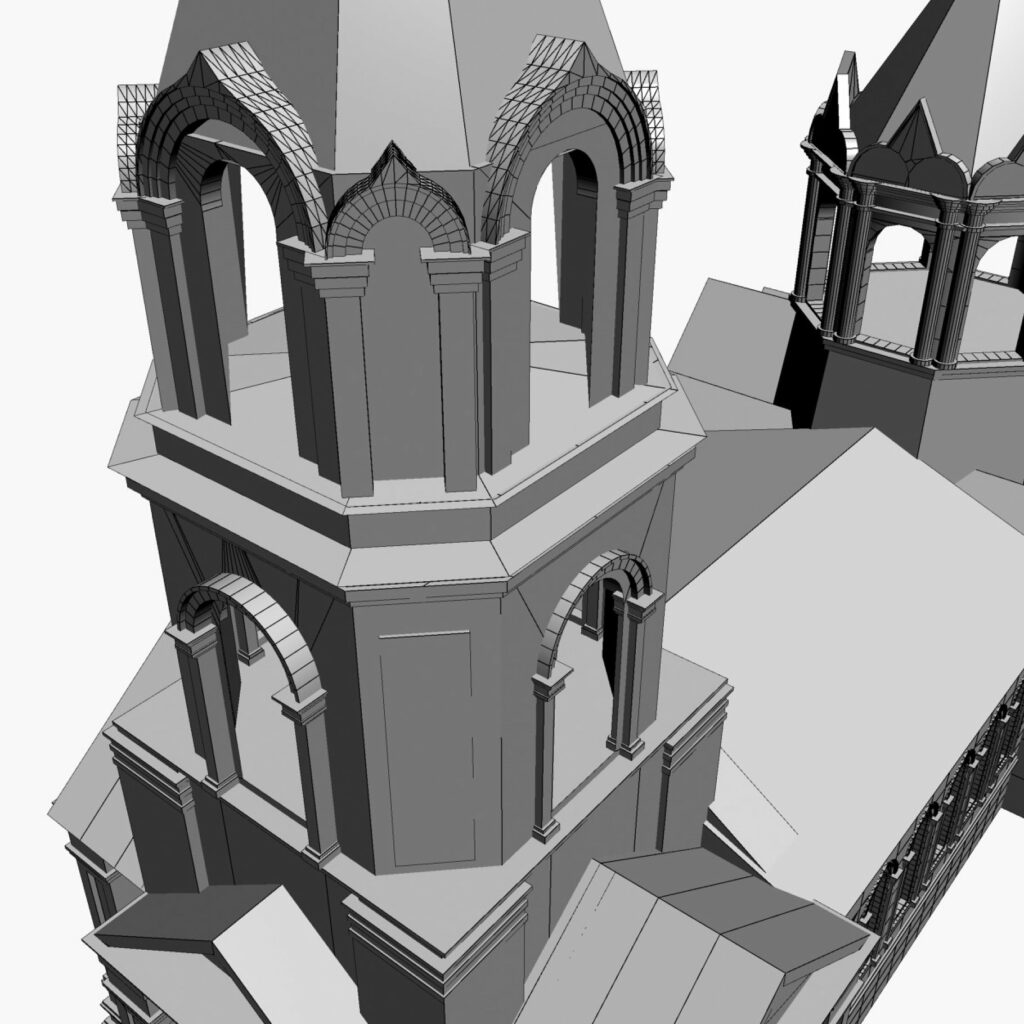 Church 3D Model – MasterBundles