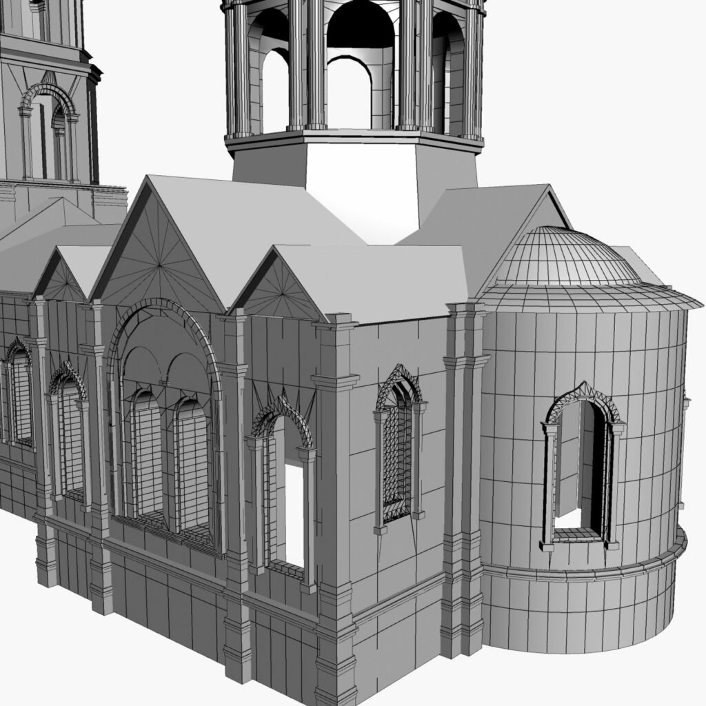 Church 3D Model – MasterBundles