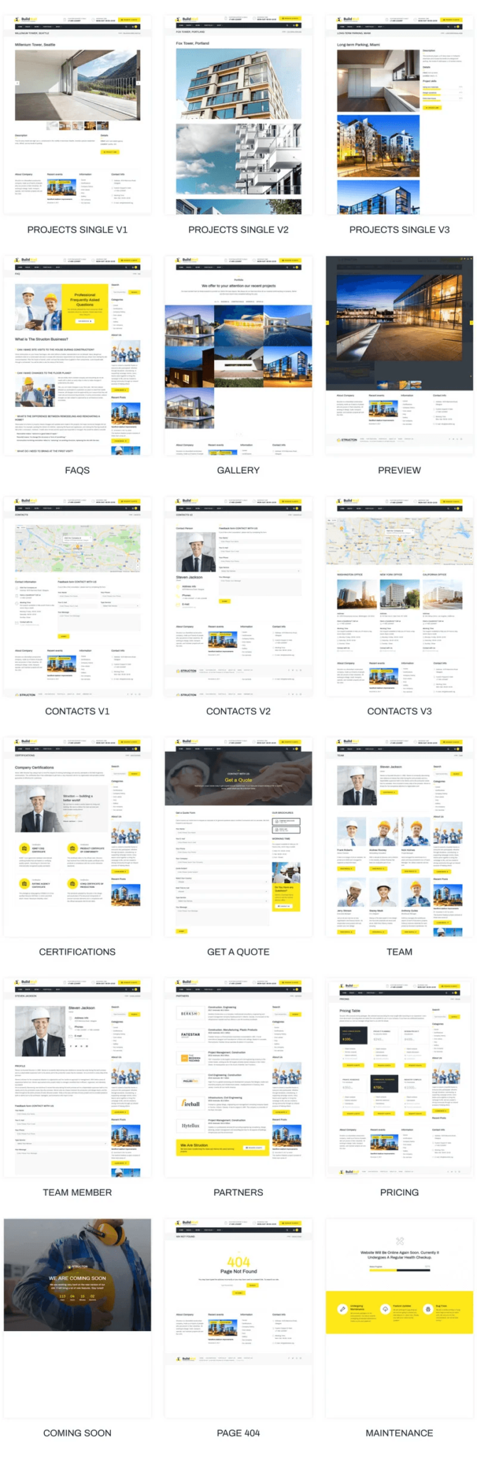 BuildWall - Construction Company Multipurpose WordPress Theme – MasterBundles