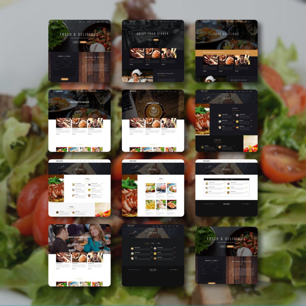 Delizus Restaurant Cafe WordPress Theme – MasterBundles