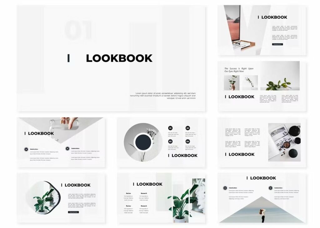 Lookbook Google Slides Template – MasterBundles