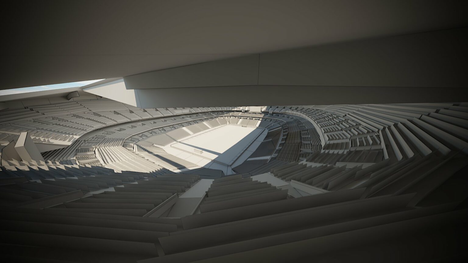 Football Stadium Game Ready 3D-Model – MasterBundles