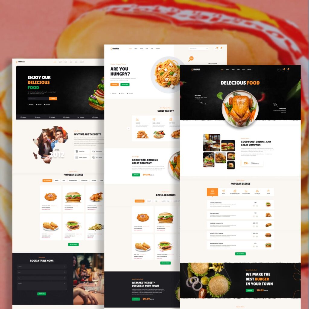 Frudbaz - Restaurant WordPress Theme – MasterBundles