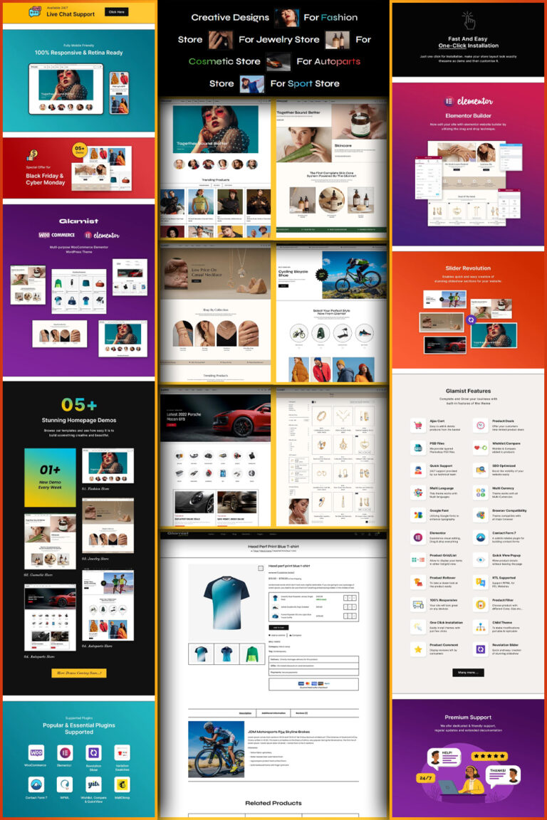 Glamist - Multipurpose WordPress WooCommerce Theme – MasterBundles